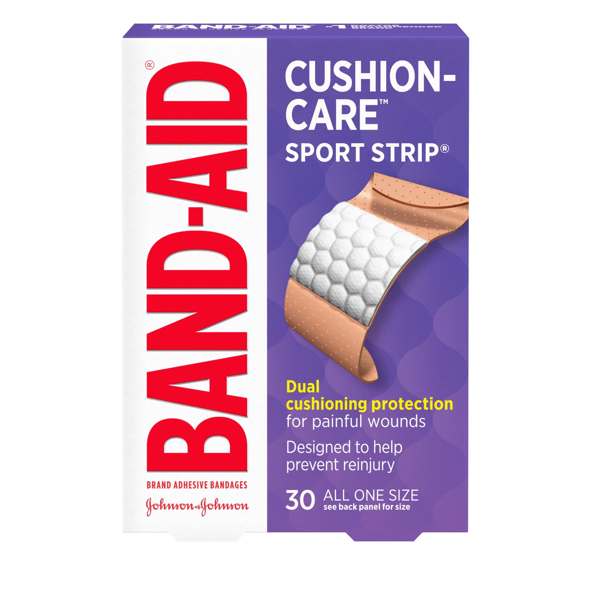 Mua Band-Aid Brand Adhesive Bandages, Sport Strip/Extra Wide, 30 Count ...