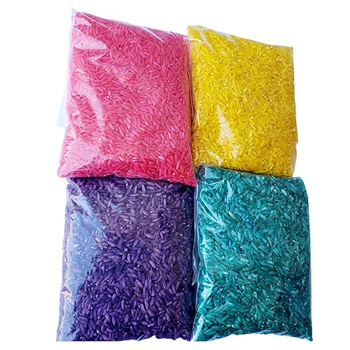 The Wood Etch | Colored Rice, Sensory Rice, Sensory Bin, Play Rice ...