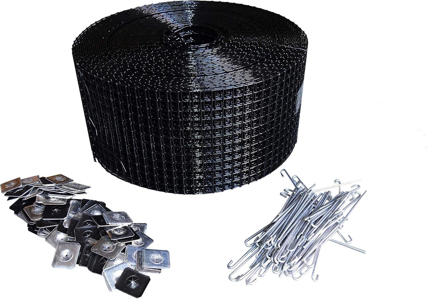 6" Squirrel Guard Kit. 6 in. 100 ft. PVC Coated Galvanized Steel roll ...