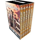 Amazon.com: Attack on Titan Season 1 Part 1 Manga Box Set (Attack on ...