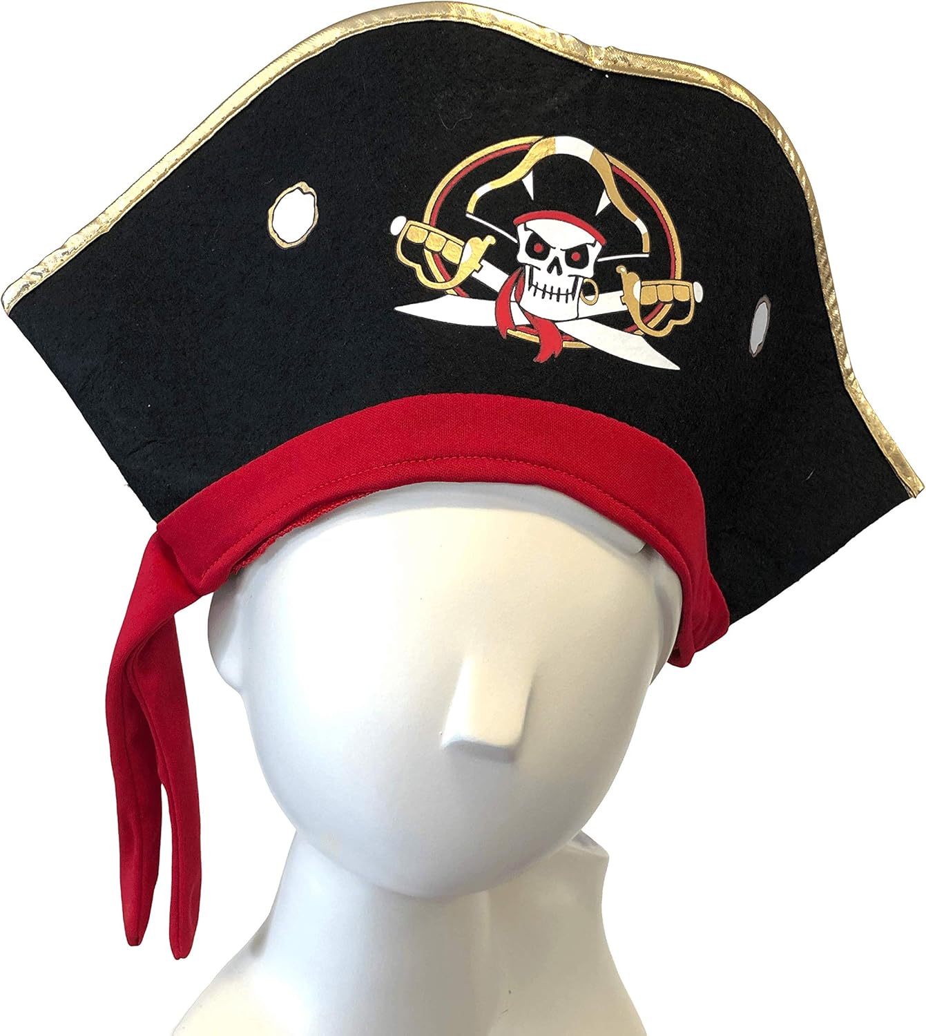 Liontouch 18104LT Captain Cross Pirate Hat For Kids | Part Of A Kid’s ...
