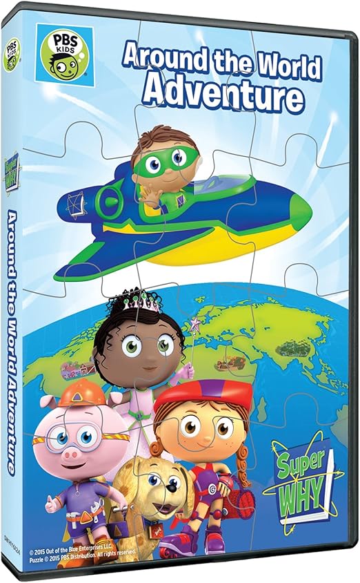 Super Why!: Around the World Adventure + Puzzle Import: Amazon.ca: DVD