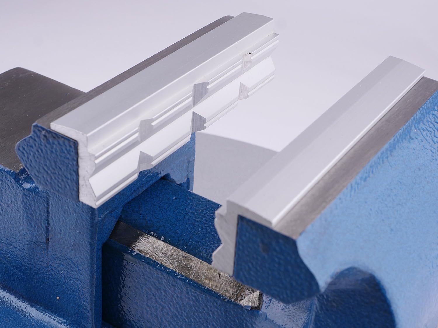 GSR clamps for bench vice, 125 mm, aluminium / prisms with magnetic ...