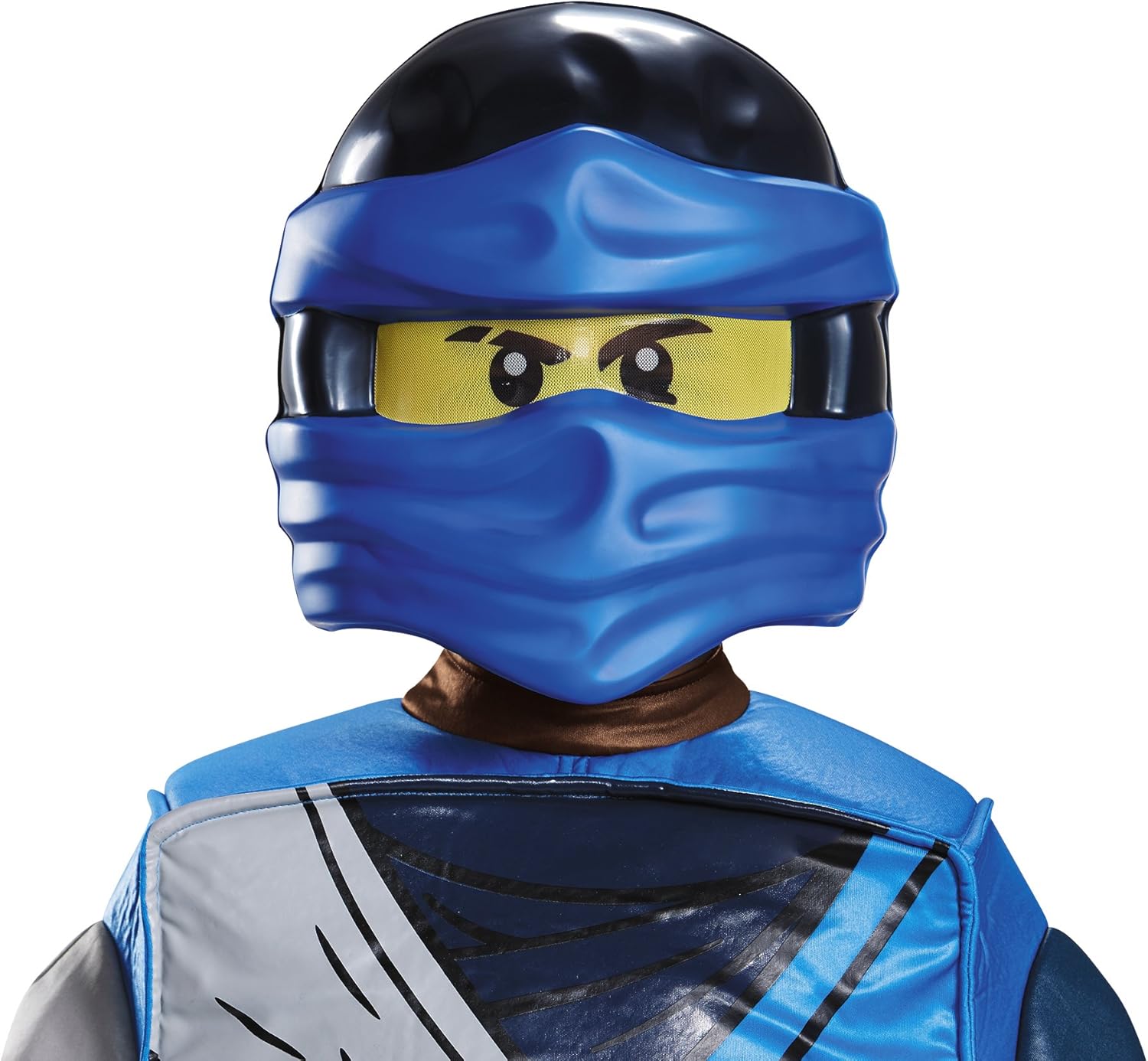 Amazon.com: Disguise Jay Ninjago Lego Mask, One Size Child: Toys & Games