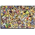 Amazon.com: Jigsaw Puzzles 1000 Piece for Adults -The Simpsons ...