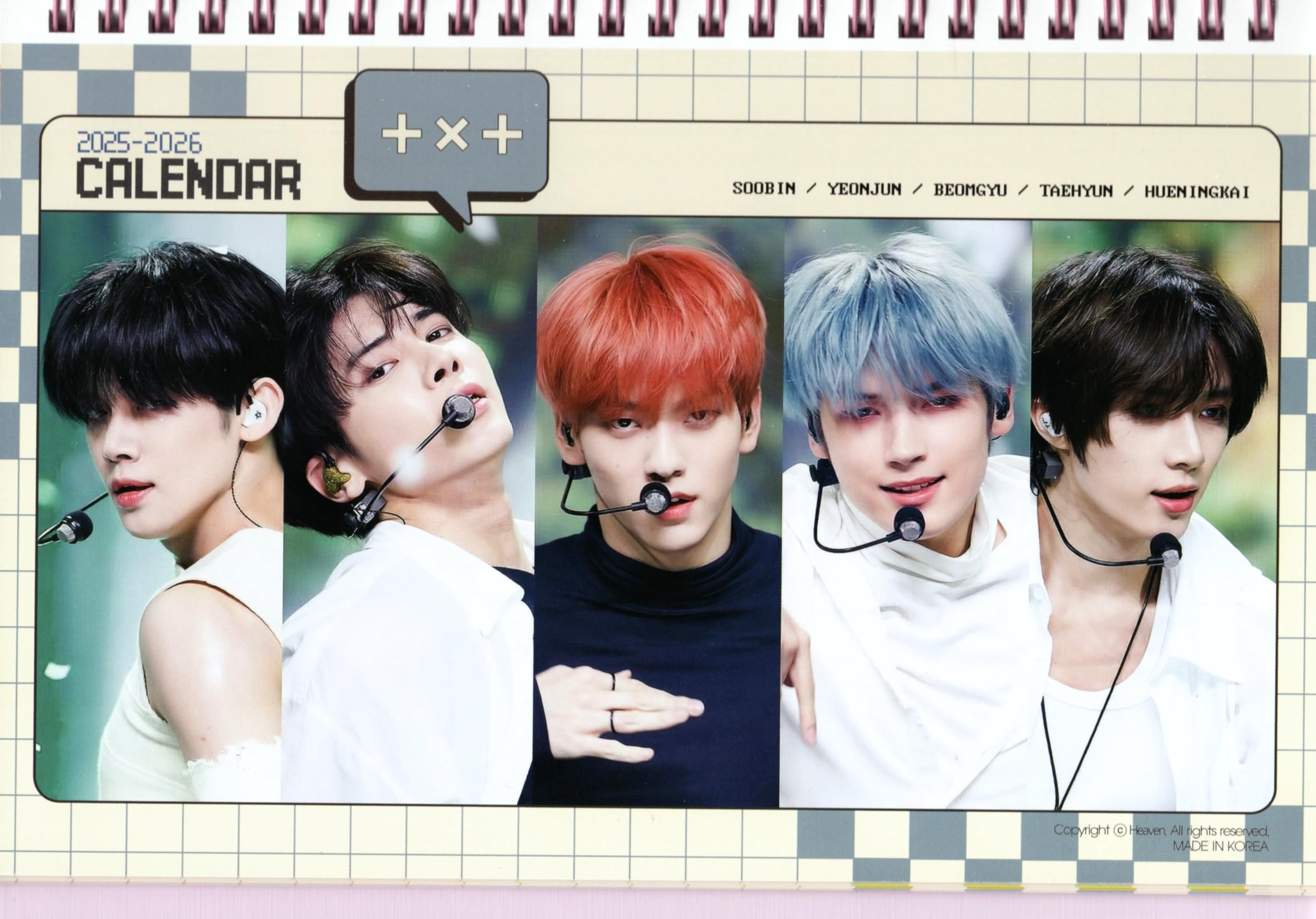 Mua TXT Goods Desktop Calendar (Photo Album Calendar) 2025-2026 (2 Year ...