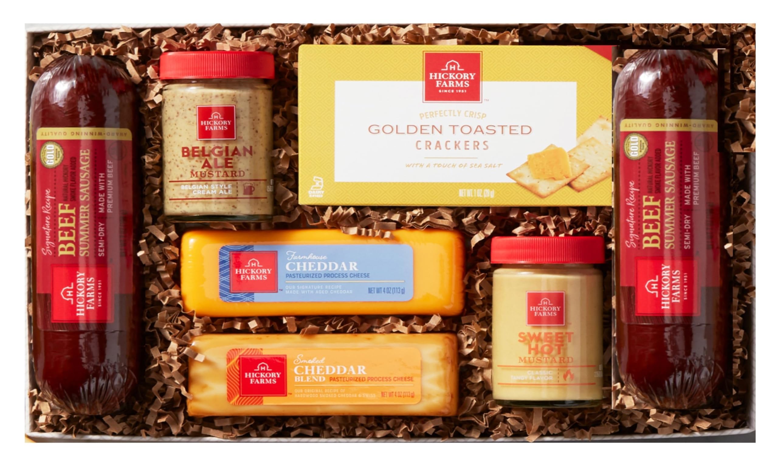 Mua Hickory Farms Gift Basket Hearty Beef Summer Sausage and Cheese ...