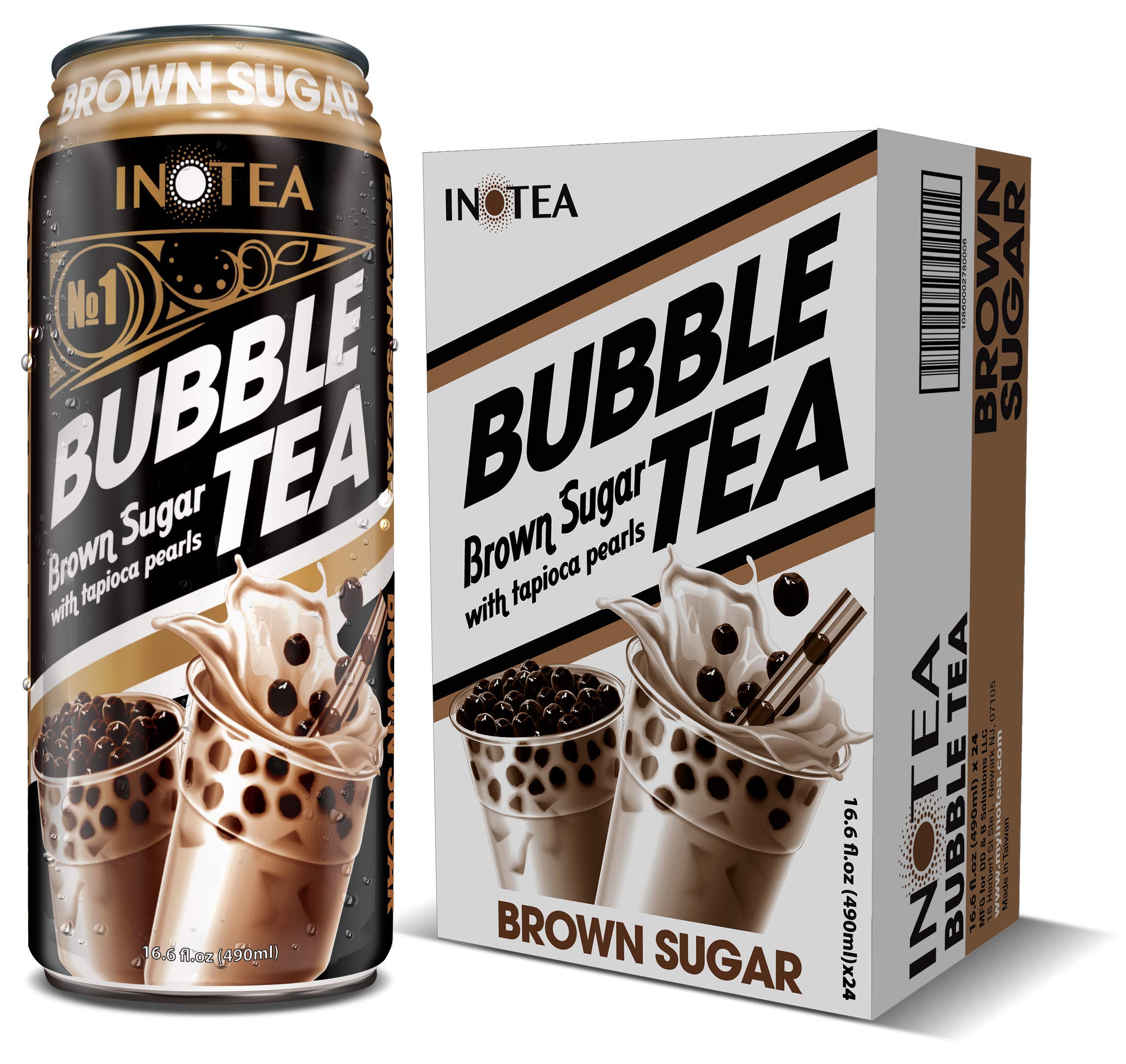 Mua Bubble Tea Inotea Brown Sugar Bubble Tea Drink. Ready to Drink in a ...