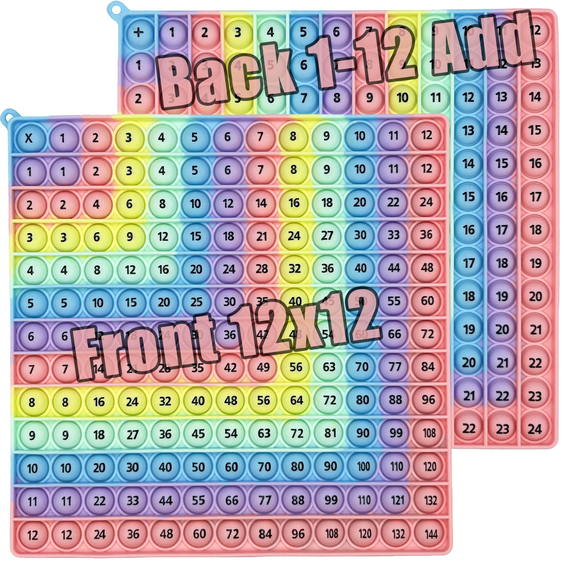 Mua PETBSNVB Multiplication 12x12, Addition 1-12, Math Fidget Popper ...
