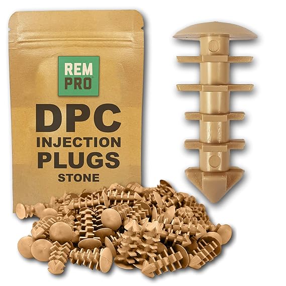Rempro 200 x Stone DPC Damp Proofing Injection Wall Plugs: Amazon.co.uk ...