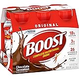 Amazon.com: Boost Rich Chocolate Complete Nutritional Drink, 8 Ounce ...