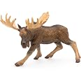 Amazon.com: Papo Standing North American Moose Toy Figure : Toys & Games