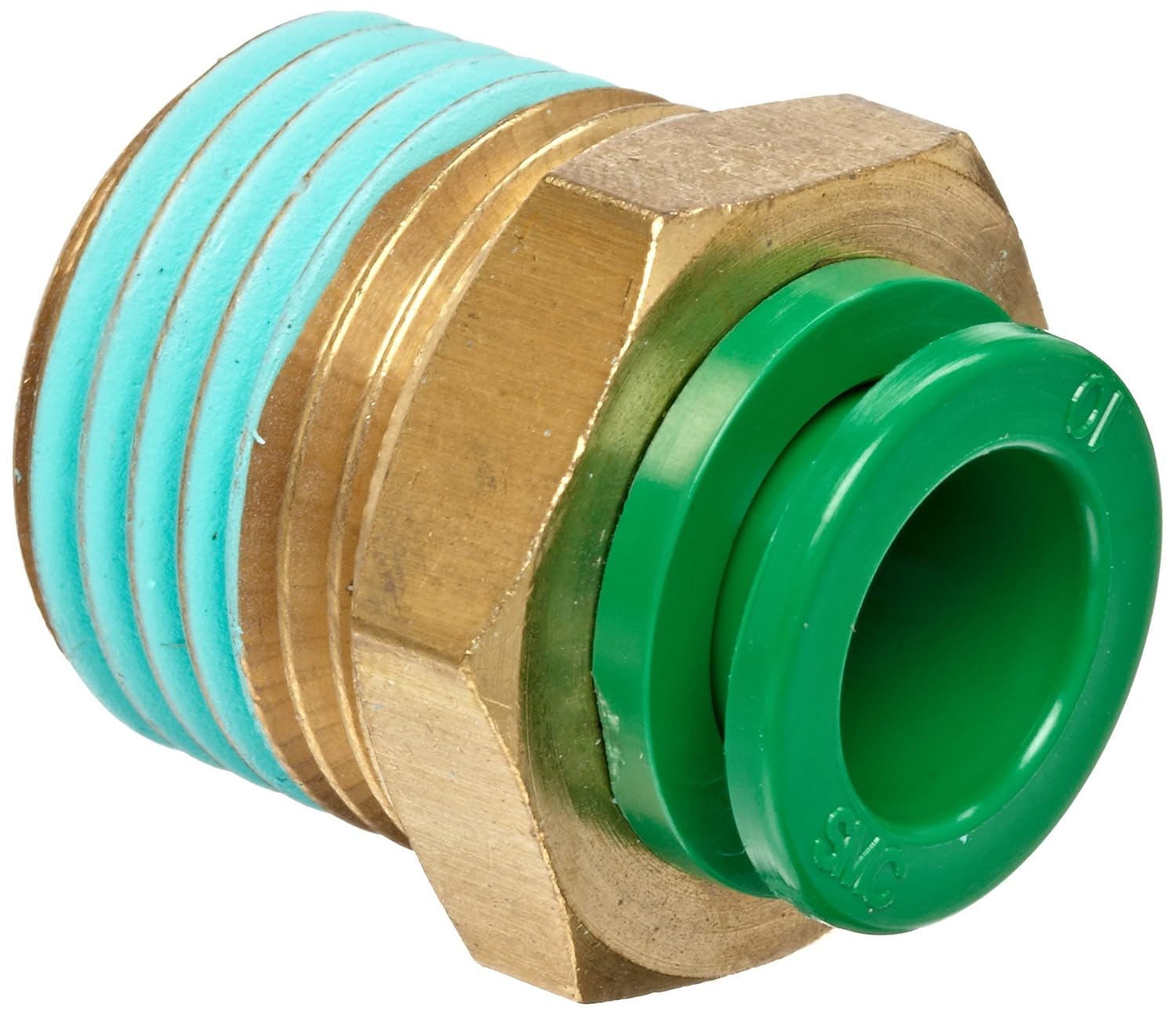 smc-kr-series-brass-flame-resistant-push-to-connect-tube-fitting