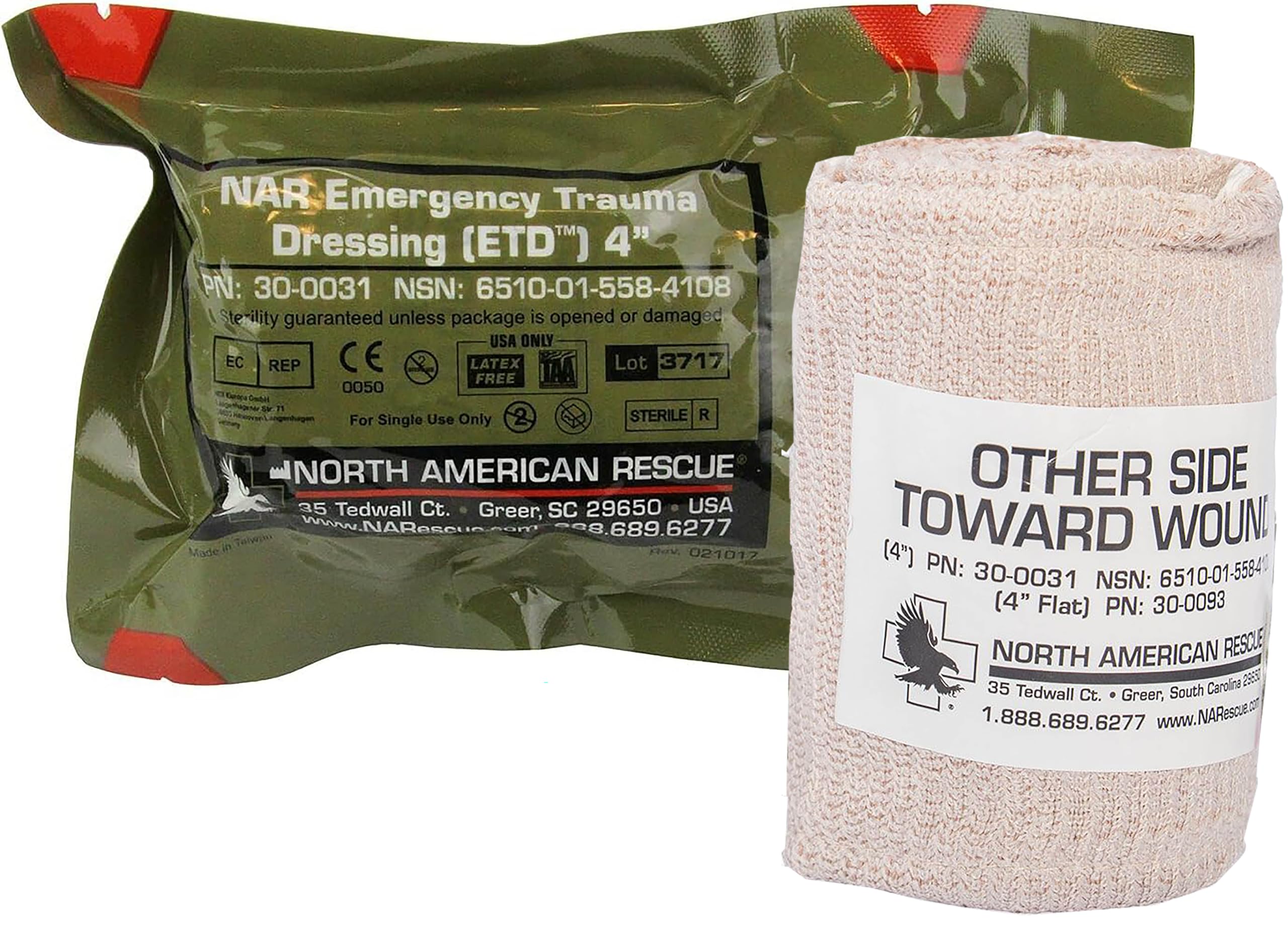 Mua North American Rescue ETD Emergency Trauma Dressing (4 Inch) NAR ...