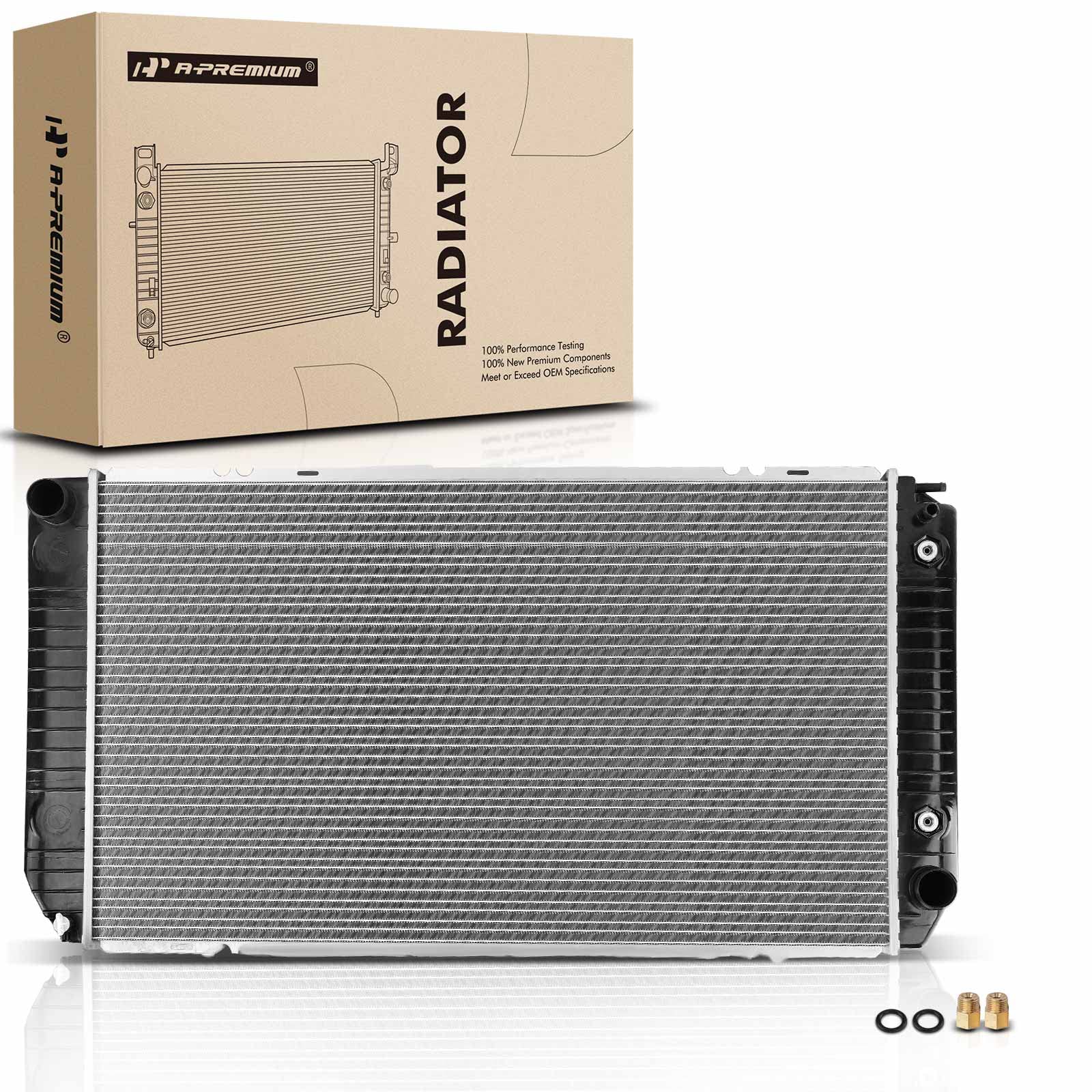 A-Premium Engine Coolant Radiator Assembly with Transmission Oil Cooler ...