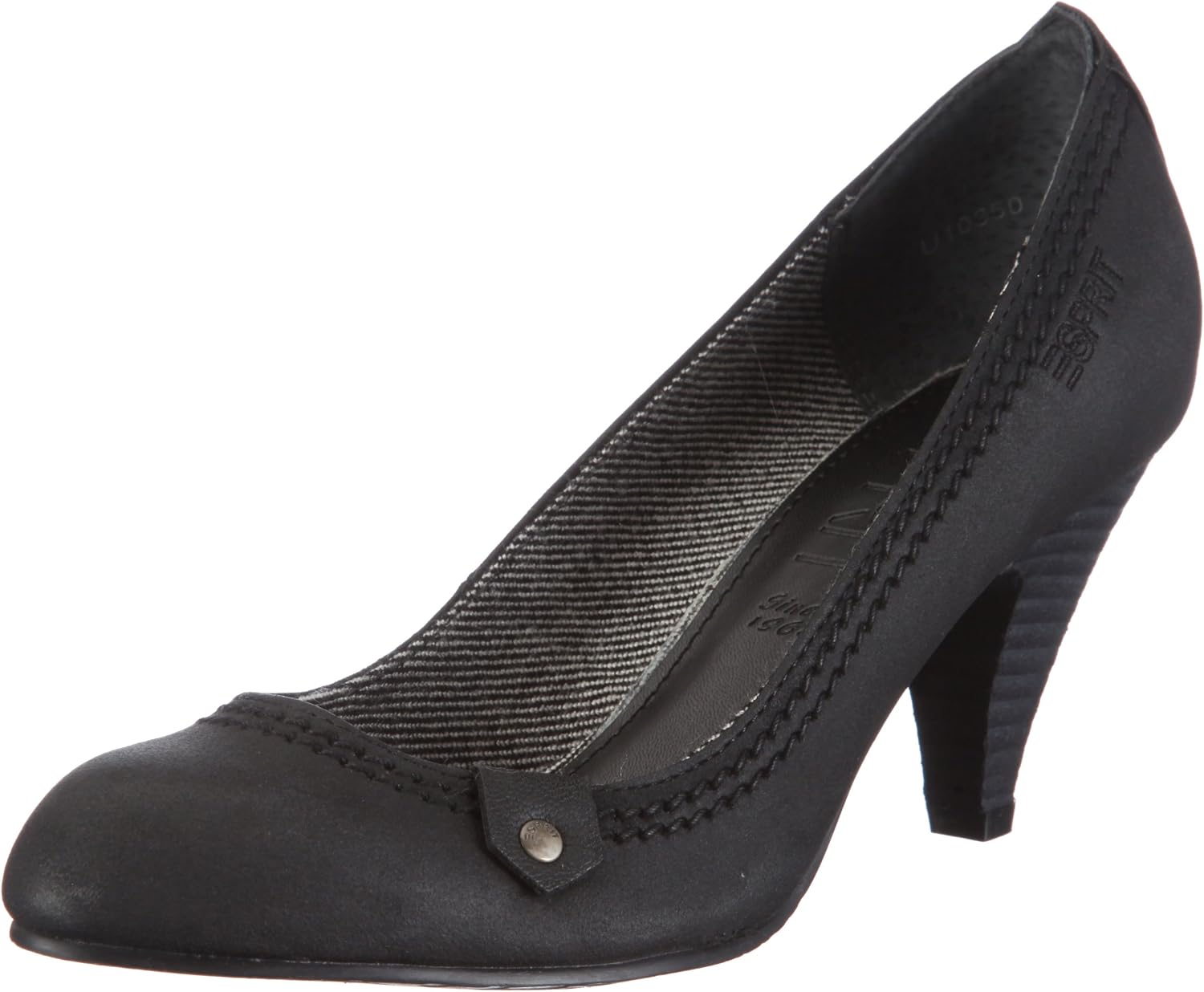 ESPRIT Monia Pump U10350, Damen, Pumps, Schwarz (black 001), EU 38 ...