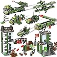 Amazon.com: 1162 Pieces Army Military Base Building Blocks Set, Army ...