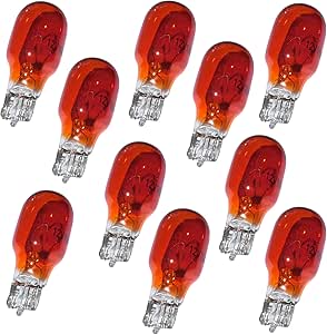 AERZETIX: Juego de 10 bombillas WY16W T15 12V 16W naranja/ámbar para ...
