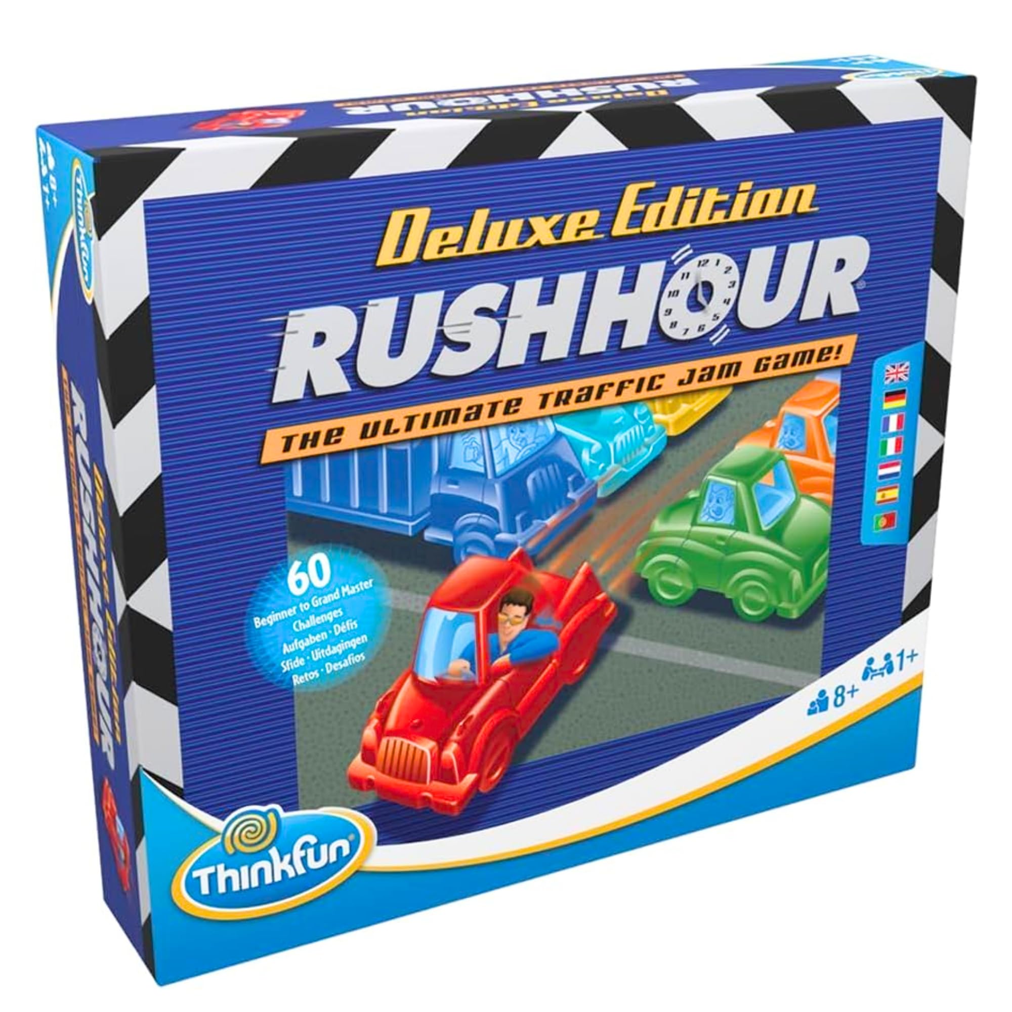 Mua ThinkFun Rush Hour Deluxe Traffic Jam Logic Game and STEM Toy – Tons of Fun with Over 20 ...