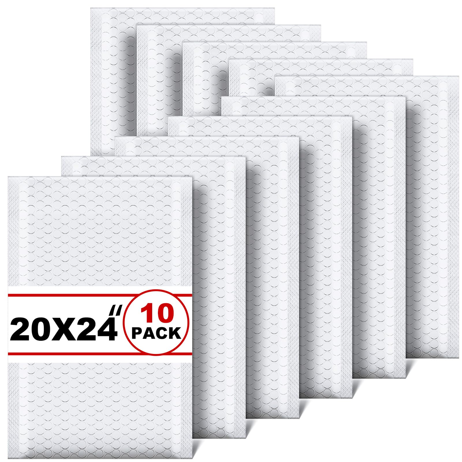 Thenshop 10 Pcs Extra Large Bubble Mailers 20 x 24 Inch Resealable ...