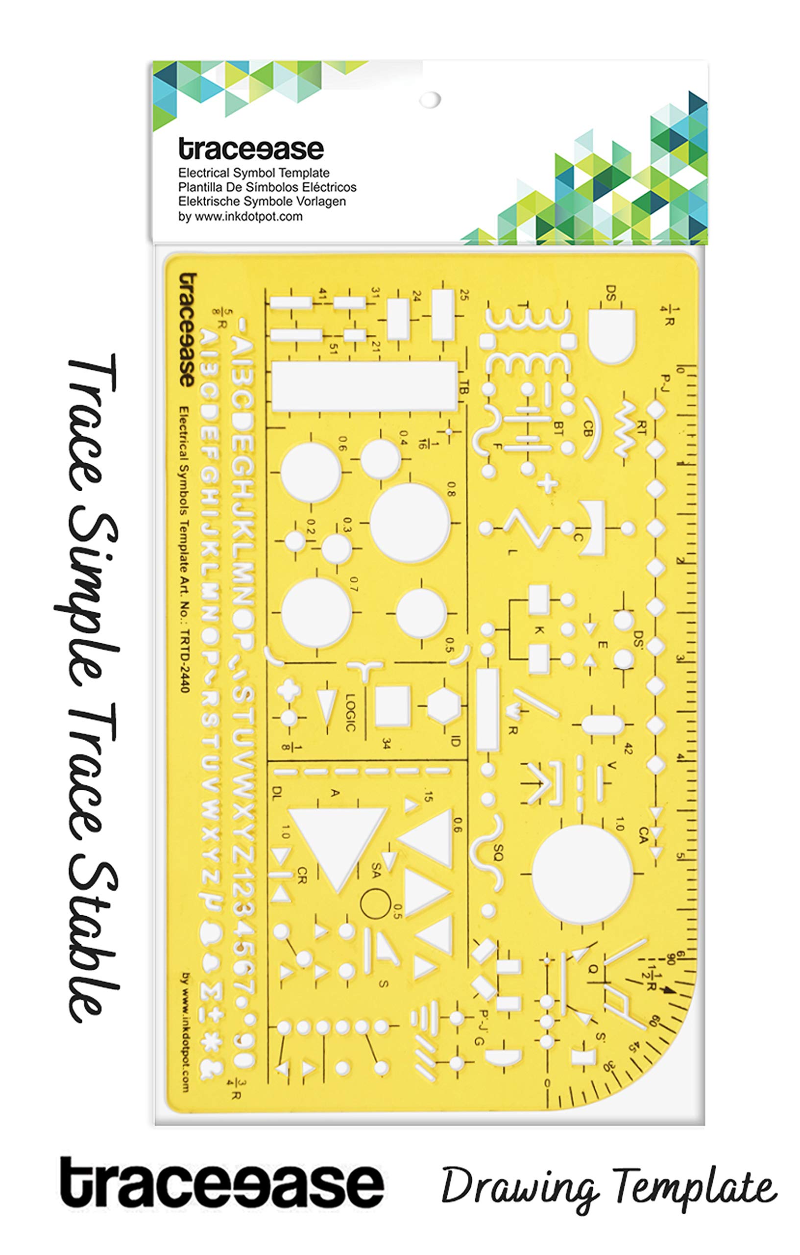 Mua Traceease Electrical Drafting Electrical Symbols Template Drawing ...