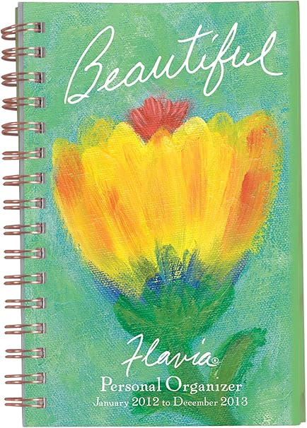 Day-Timer Flavia Weekly and Monthly Wire Bound Personal Planner, 5.5 x ...