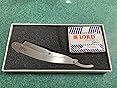 Amazon.com: BRV MEN Professional GERMAN Steel Straight Edge Barber ...