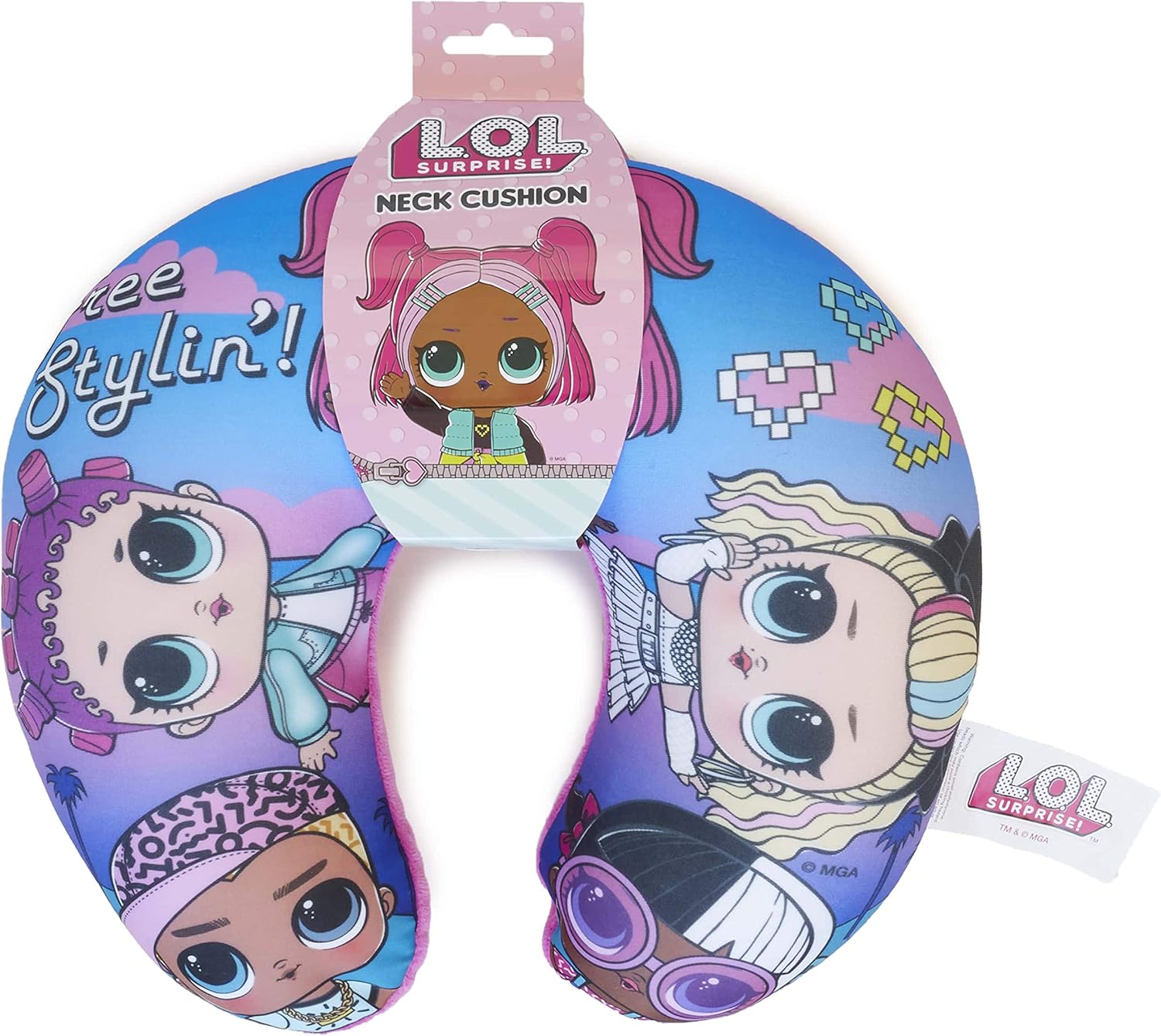 L.O.L. Surprise ! Kids Travel Pillow LOL Dolls Neck Cushion for ...