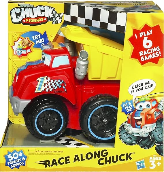 Tonka Chuck Race Along Chuck: Amazon.co.uk: Toys & Games