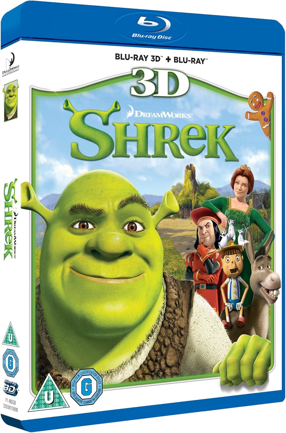 Shrek [Blu-ray]: Amazon.co.uk: Andrew Adamson, Ted Elliott, William ...