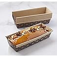 Amazon.com: Pastry Chef's Boutique Disposable Rectangular Paper Loaf ...