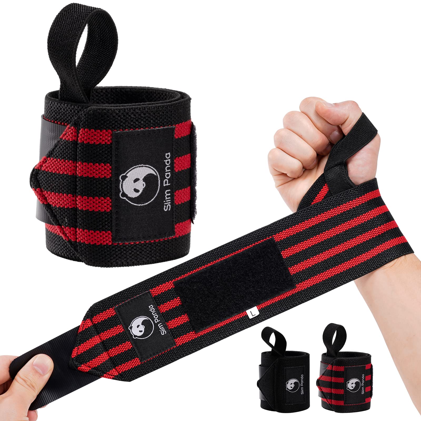 Mua Slim Panda 1Pair Wrist Wraps Supports for Powerlifting ...