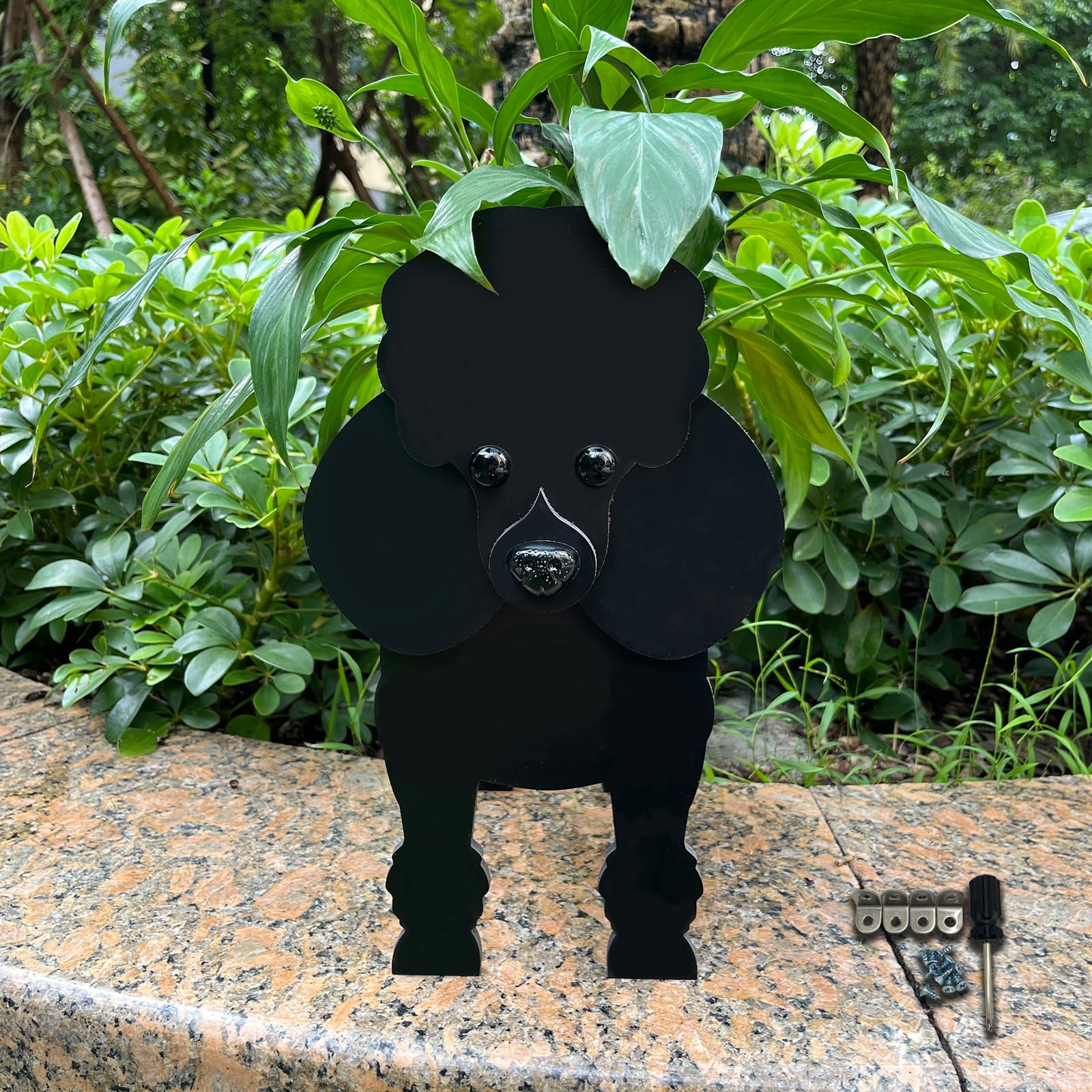 Dog Planter Plant Pot, Large Animal Flower Cactus Planter Pots for ...