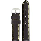 Amazon.com: Tech Swiss Watch Band Sport Design Yellow Black Genuine ...