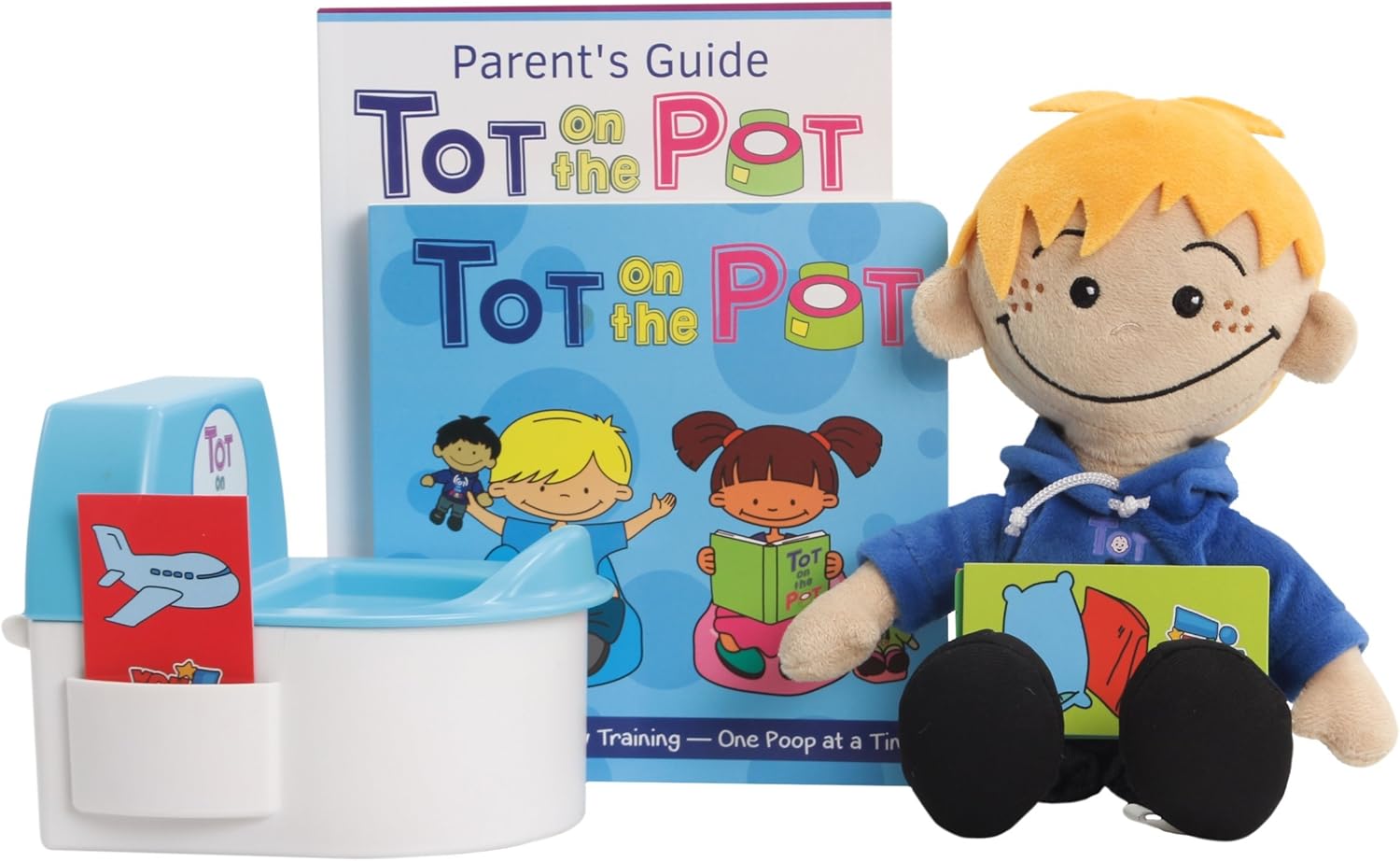Potty Training with Tot On The Pot – Complete Kit Includes Parent’s ...