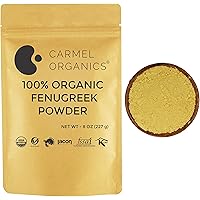 Amazon.com : Organic Fenugreek | Methi Seeds (Powder, 8 Oz or 0.5 Lb ...