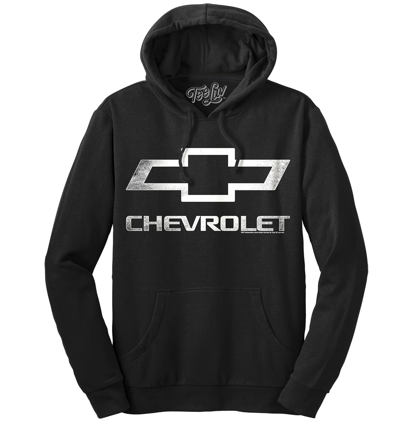 Tee Luv Chevrolet Logo Hoodie - Officially Licensed Chevy Hooded ...