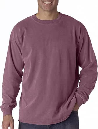 Comfort Colors Men's Adult Long Sleeve Tee, Style 6014 | Amazon.com