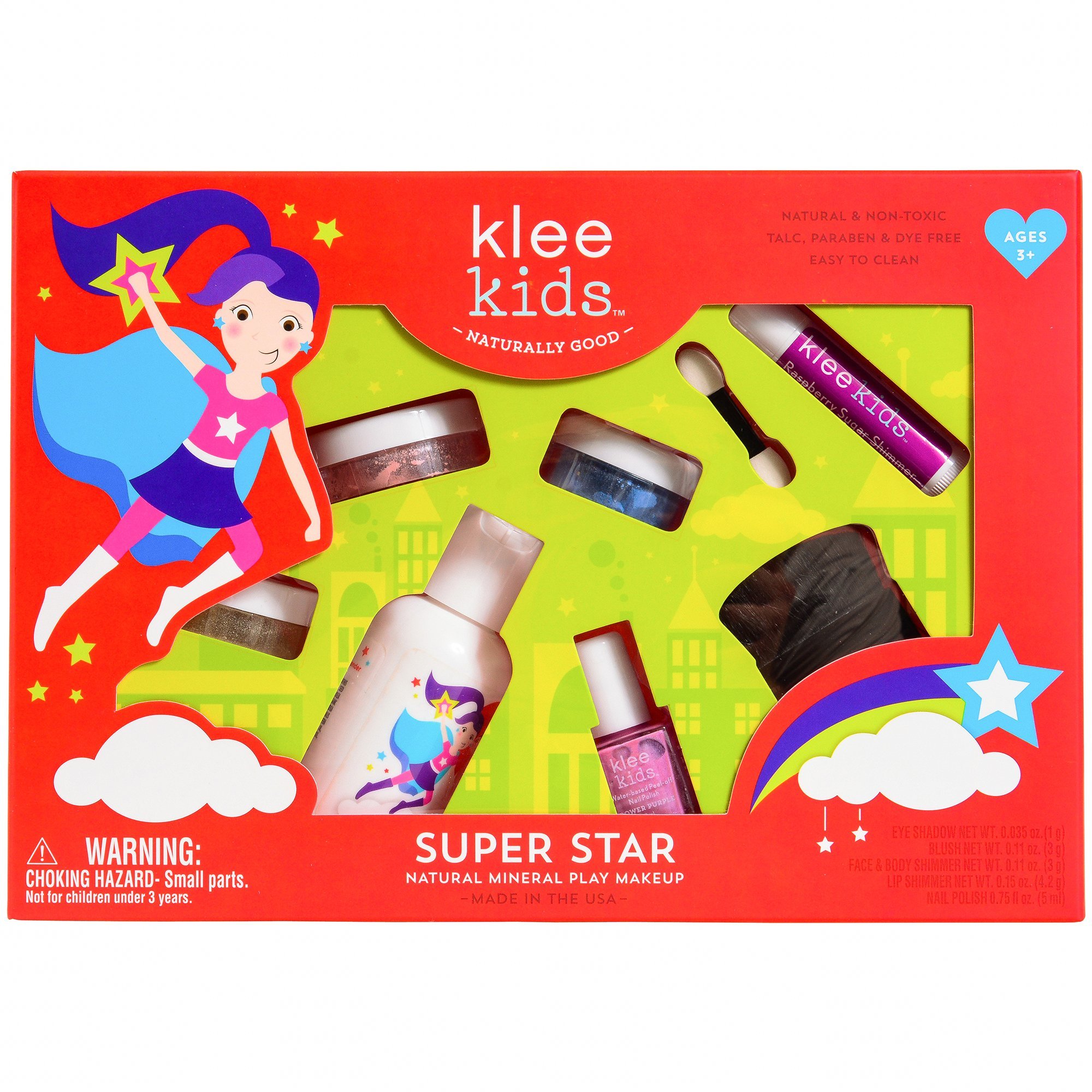 Amazon.com : Luna Star Naturals Klee Kids Natural Mineral Makeup 6 ...