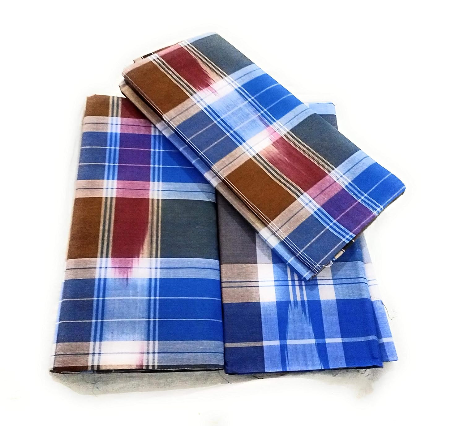 Sangu Mark Katari Lungies for Men (Multicolour, Pattern may vary ...