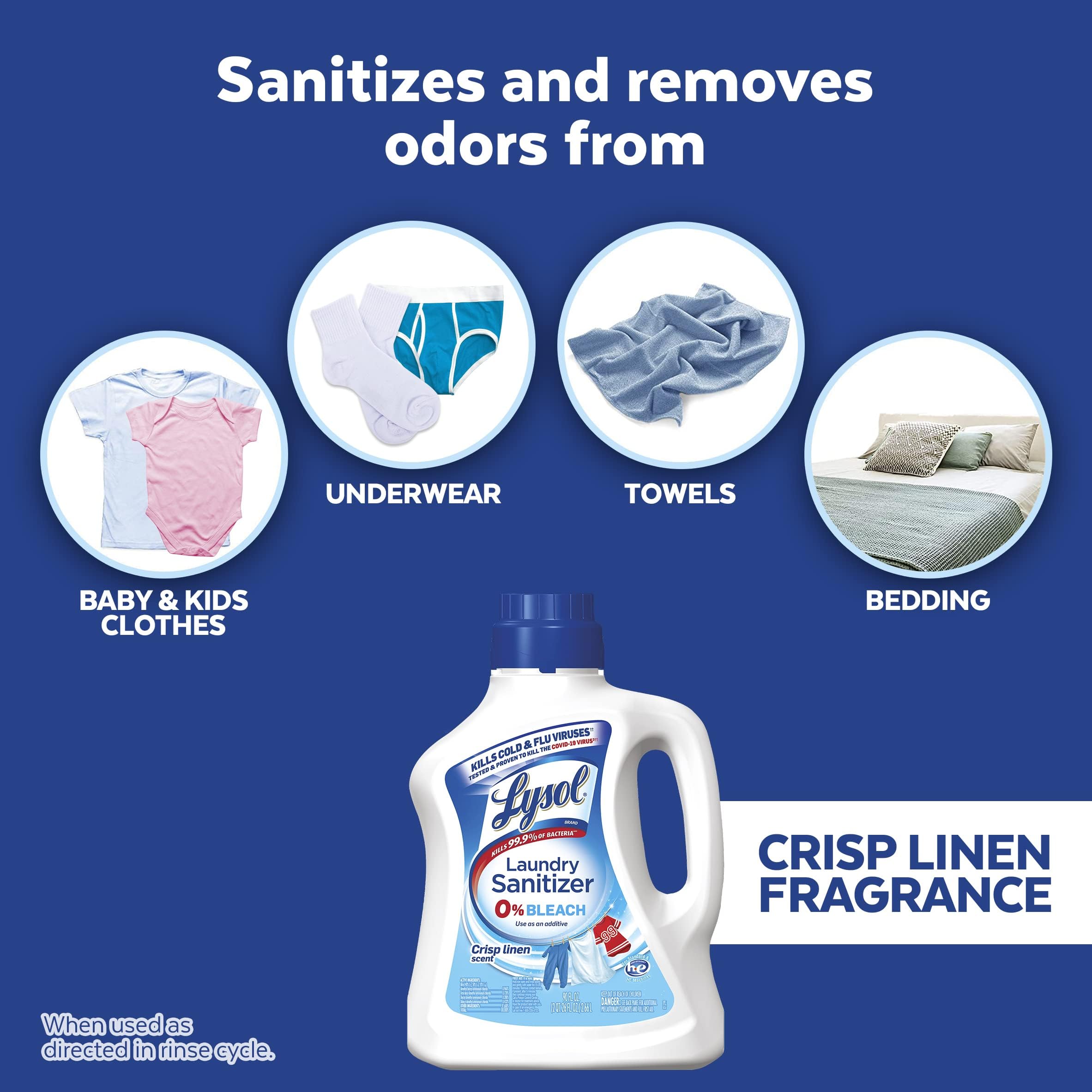 Mua Lysol Disinfectant Laundry Sanitizer & Scent Booster, Laundry ...