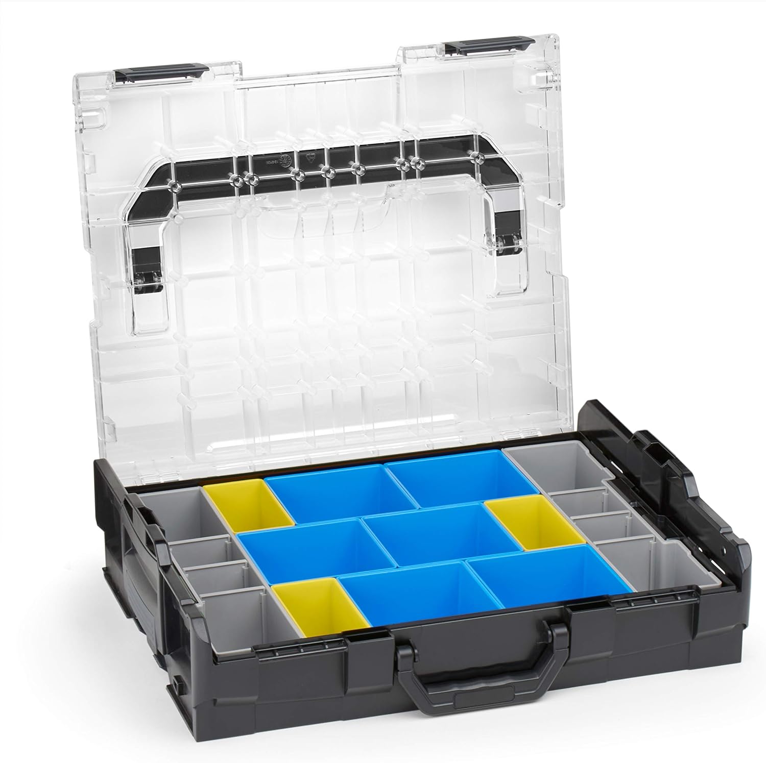 Sortimo Bosch L-BOXX 102 Kunststoff Werkzeugkoffer schwarz Deckel ...