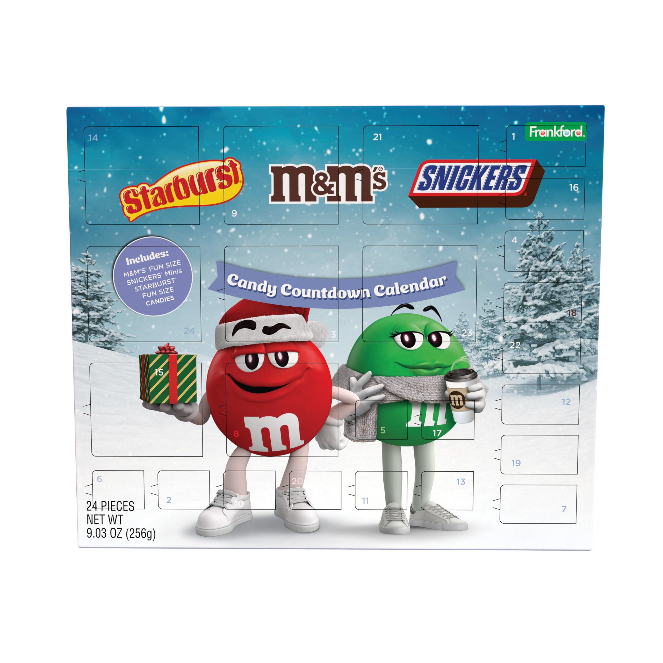 Mua Mars Holiday Candy Countdown Calendar with M&M'S, Snickers ...