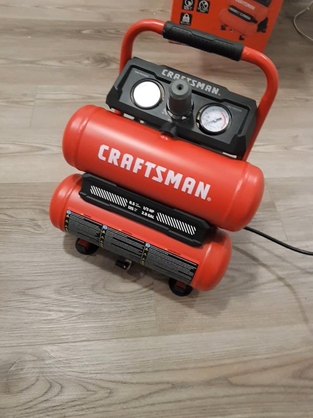 $25/mo - Finance CRAFTSMAN Air Compressor, 2 Gallon Portable Air ...