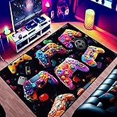 Amazon.com: Gaming Carpet Rugs for Kids Teen Boys Room Bedroom, Video ...