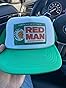 Amazon.com: Red Man Chewing Vintage Style Trucker Hat Redman Retro ...