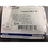 Amazon.com: Thomas & Betts TY28MX Cable Tie 50lb 14" Ultraviolet ...