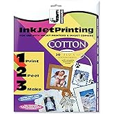 Amazon.com: Photofabric 100% Cotton Poplin Sheets - Inkjet Printable ...