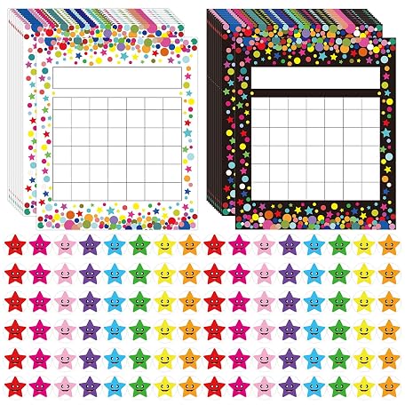 Mua Pack of 66 Incentive Chart with 2080 Reward Star Stickers for Kids ...