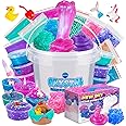 Amazon.com: Mini Crunchy Slime kit,DIY Clear Slime,23 Pack Slime Bucket ...